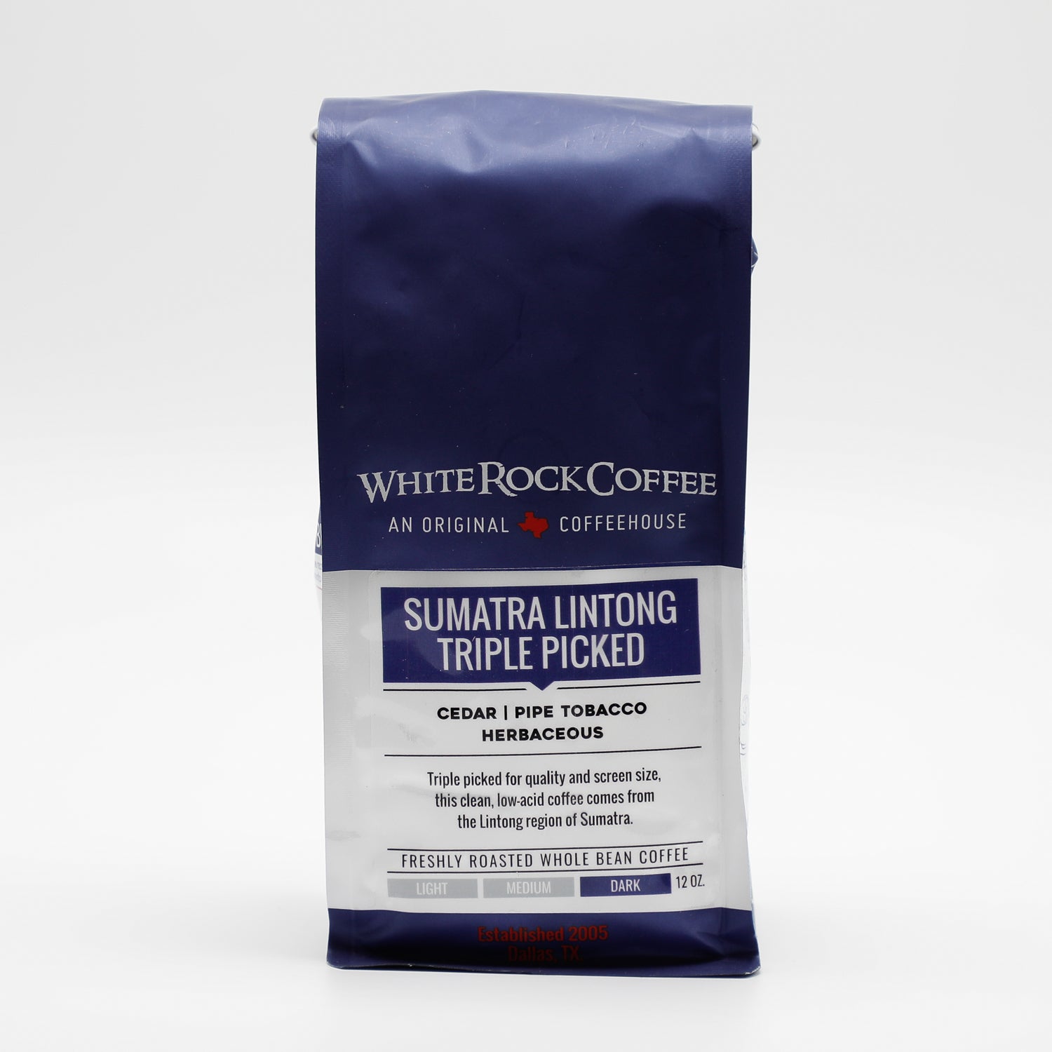 Sumatra Lintong Triple Picked – White Rock Coffee